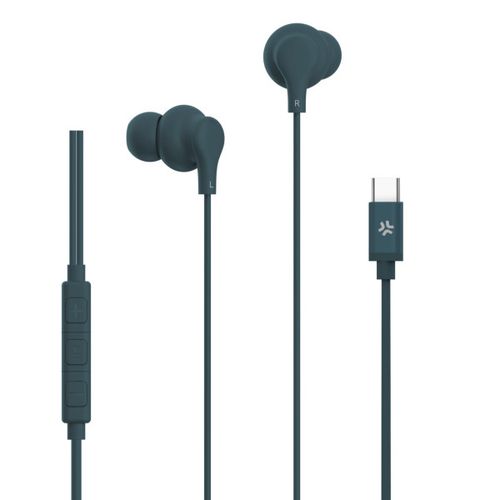 Celly UP1600TYPEC žičane bubice sa USB-C konektorom i mikrofonom, plave