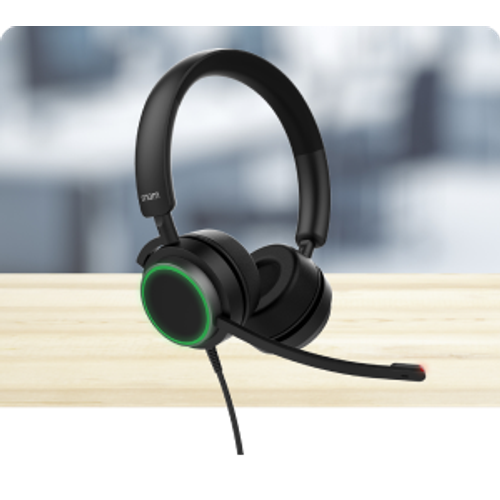 Snom A330D žične stereo slušalice sa mikrofonom, USB-A i 3,5 mm