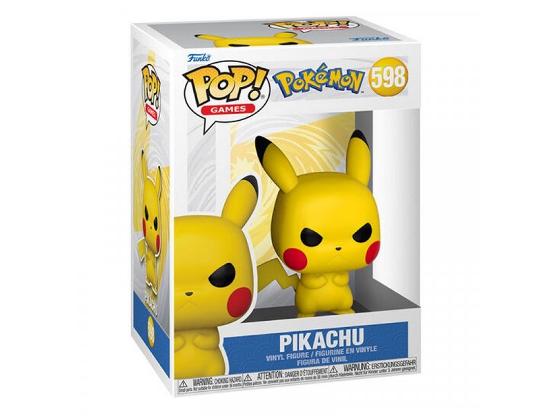 FUNKO Pokemon POP! Games - Grumpy Pikachu