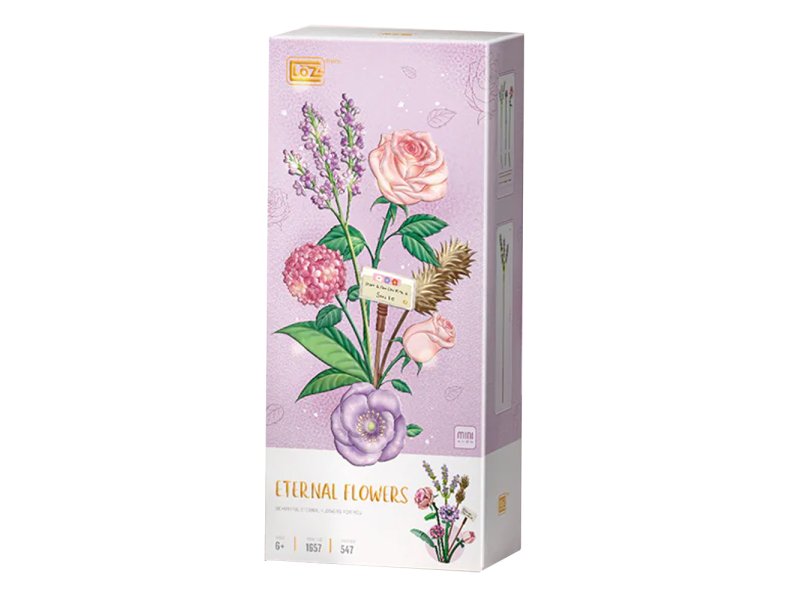 LOZ LOZ Loz Loz - Lavender and Pink Rose