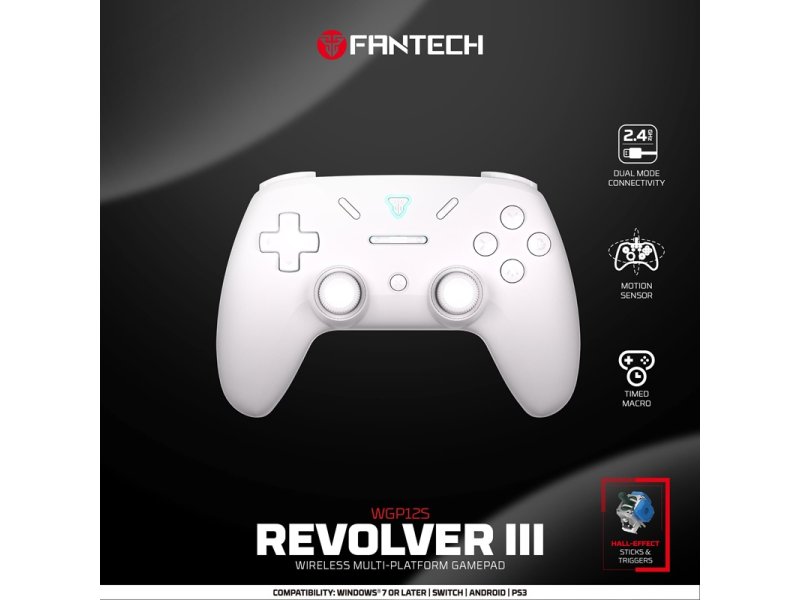FANTECH Joypad wireless WGP12S Revolver III beli