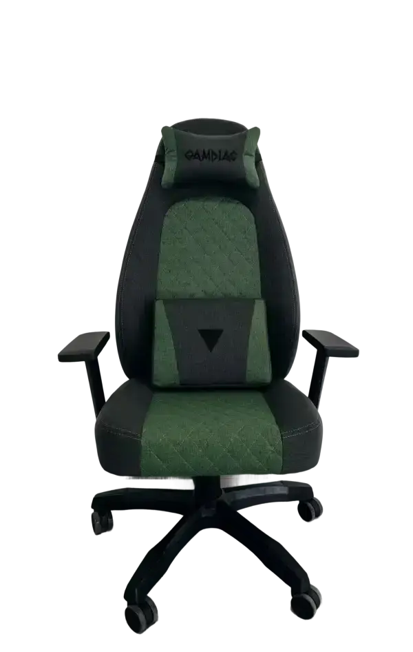 Gaming stolica Gamdias Zelus E4 Weave sivo/zelena