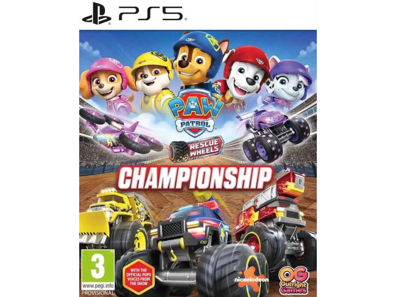OUTRIGHT GAMES PS5 PAW Patrol Rescue Wheels: Championship