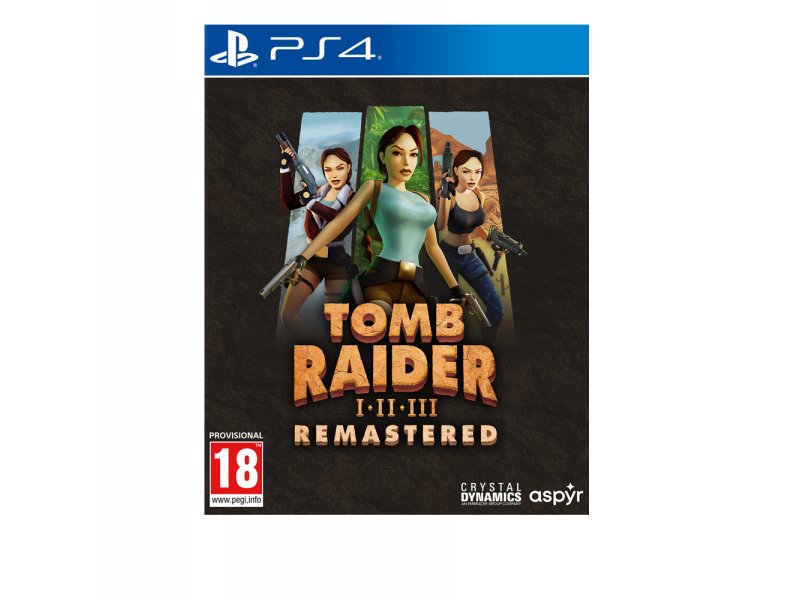 Aspyr PS4, Tomb Raider (I-II-III) Remastered Starring Lara Croft