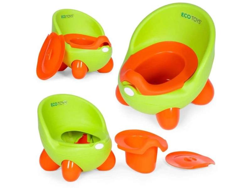 ECO TOYS Noša za decu sa uklonivim umetkom i neklizajućim nogicama- zelena