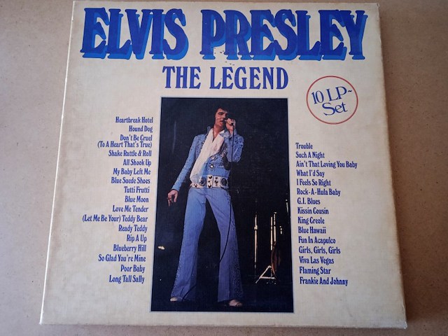 Elvis Presley - The Legend, Box Set 10LP