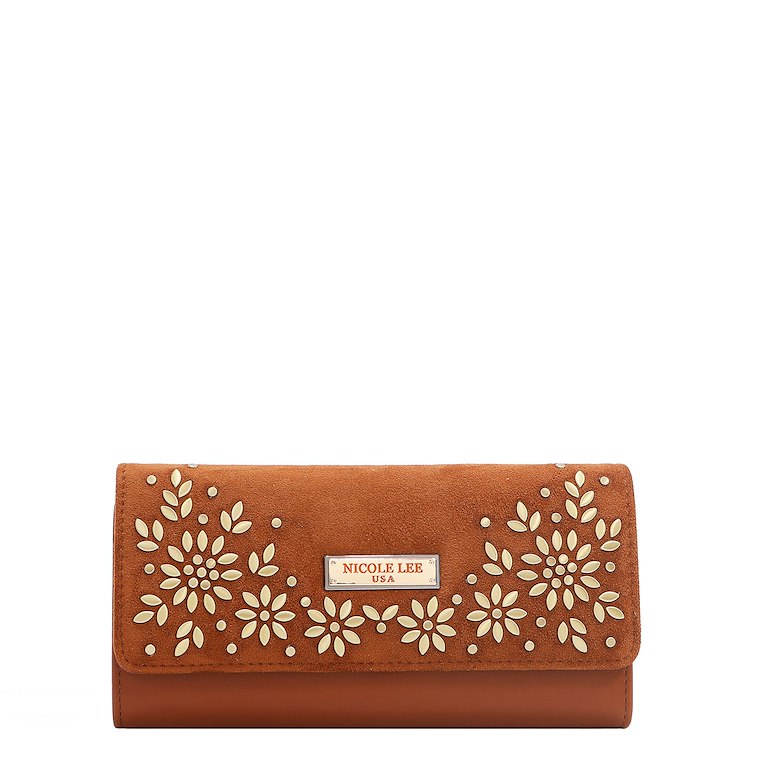 NOVČANIK NICOLE LEE P7976 BROWN