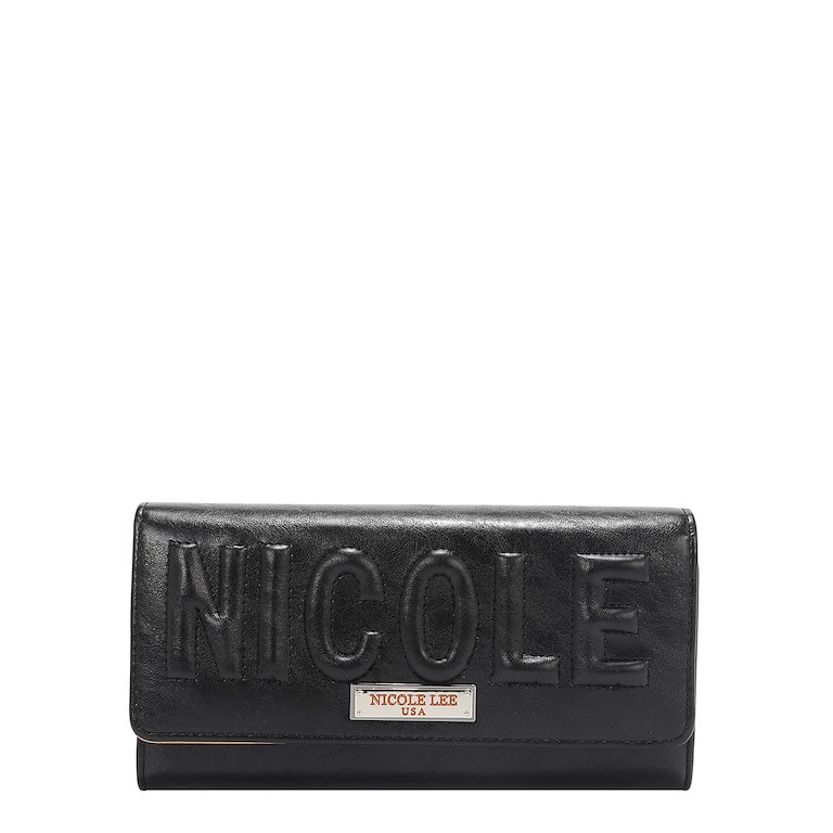 NOVČANIK NICOLE LEE EMB7973 BLACK
