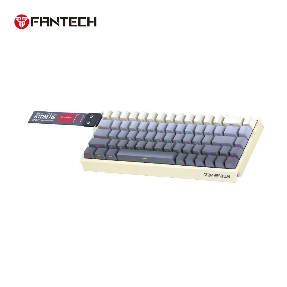 Fantech Gaming tastatura MK894 MaxPower II, Žična, Mehanička, RGB, Crna (Yellow Zest switch)