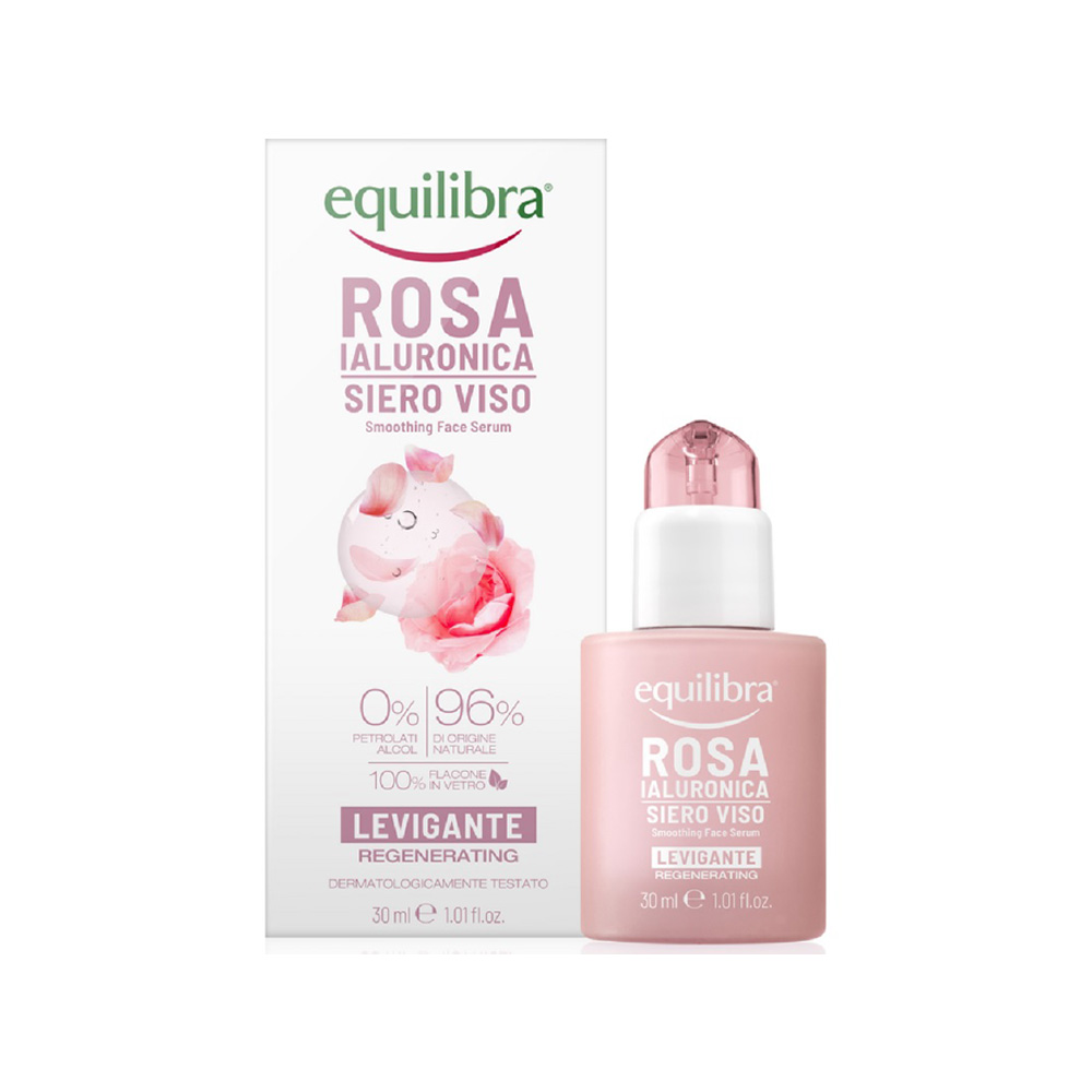 Equilibra Hijaluronski serum za lice sa ružom 30ml