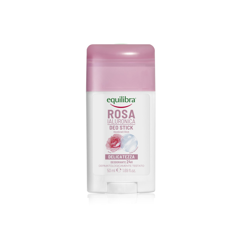 Equilibra deo stik sa ružom i hyaluronom 50ml