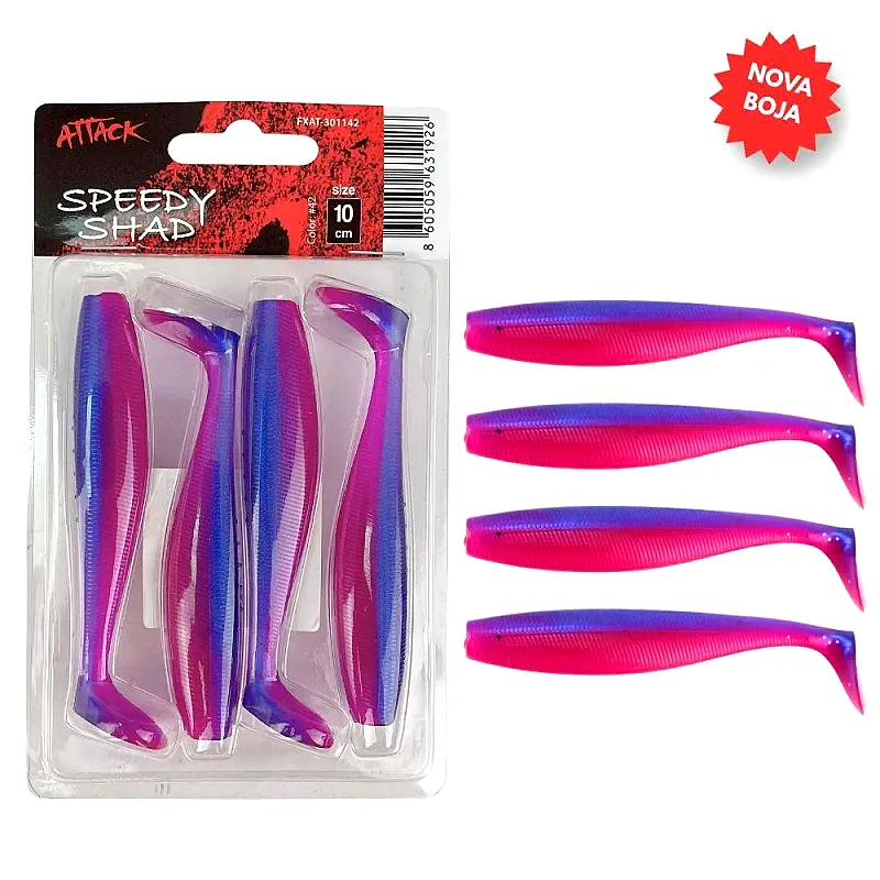 Formax ATTACK SPEEDY SHAD 10cm 4 kom. 42 (FXAT-301142) 65363