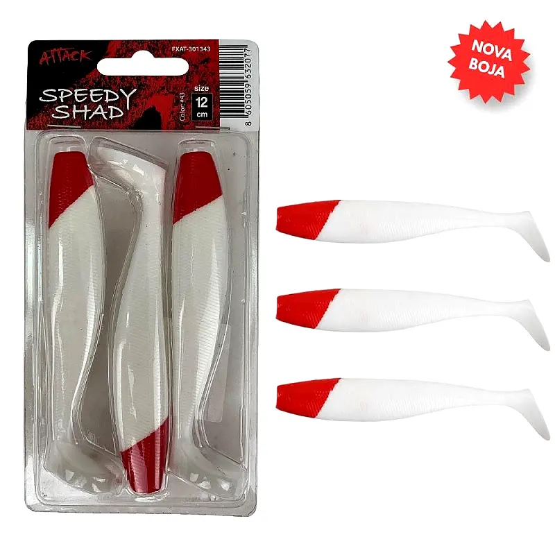 Formax ATTACK SPEEDY SHAD 12cm 3 kom. 43 (FXAT-301343) 65378