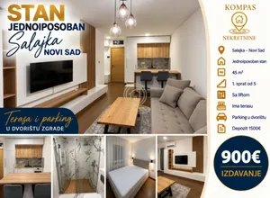 Izdavanje Stan - Novi Sad, Salajka