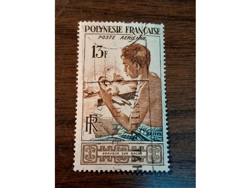 1958 - Francuska Polynesia - Žigosano