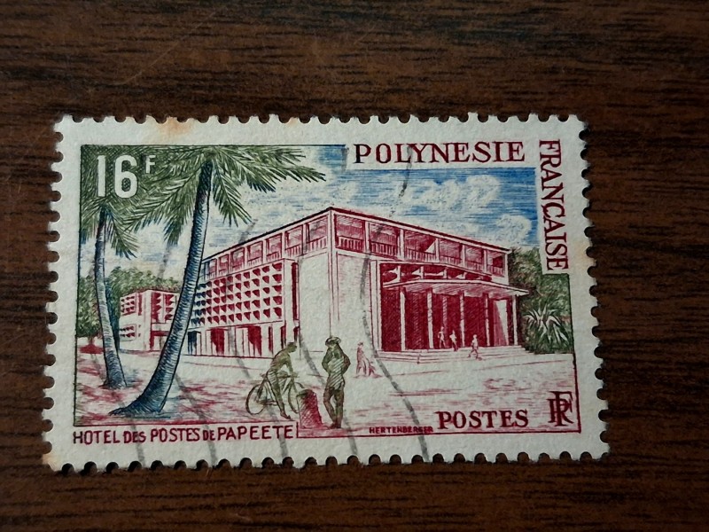 1960 - Francuska Polynesia - Žigosano
