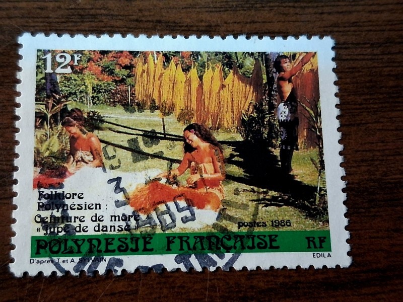 1986 - Francuska Polynesia - Žigosano
