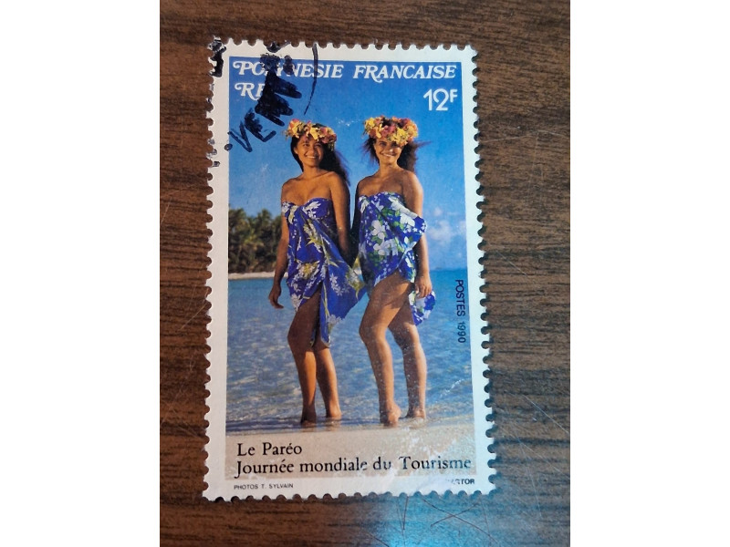 1990 - Francuska Polynesia - Žigosano
