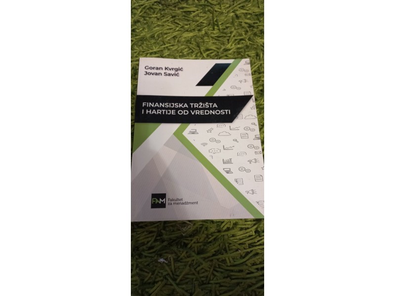 FINANSIJSKA TRŽIŠTA I HARTIJE OD VREDNOSTI - NOVA!
