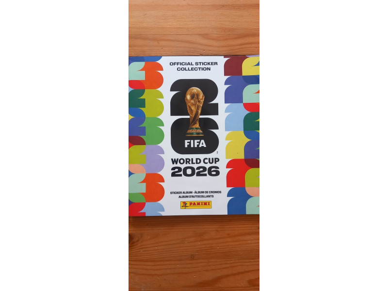 PANINI FIFA WORLD CUP 2026 USA VERZIJA PRAZAN ALBUM