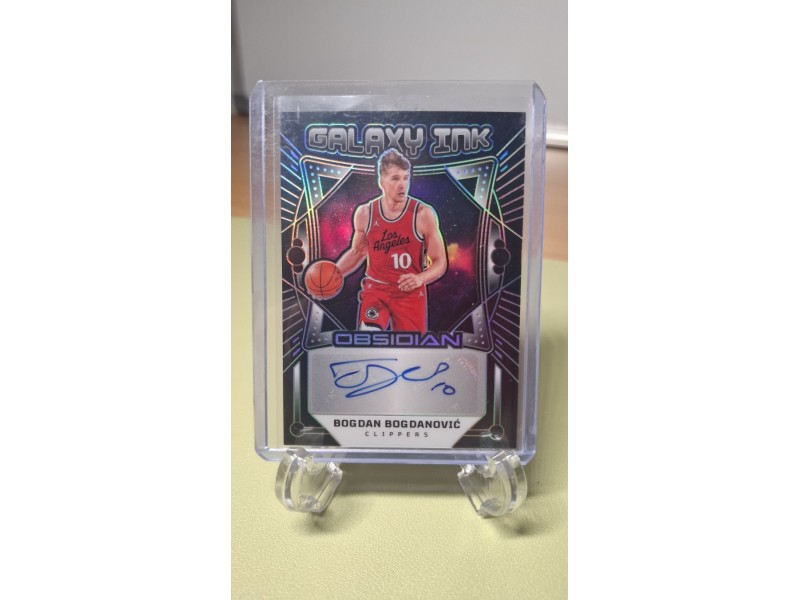 Panini Obsidian Bogdanovic POTPIS 100-149 Partizan