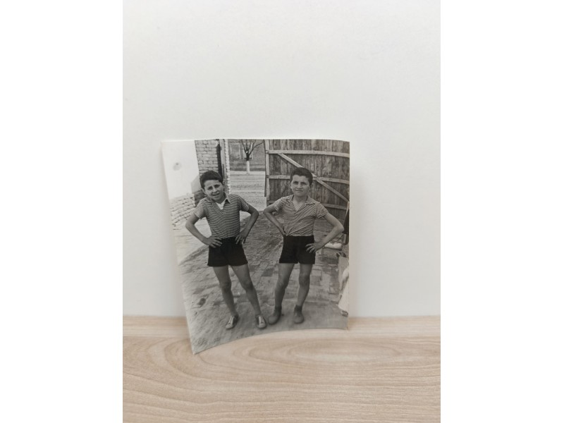 Vintage fotografija braća