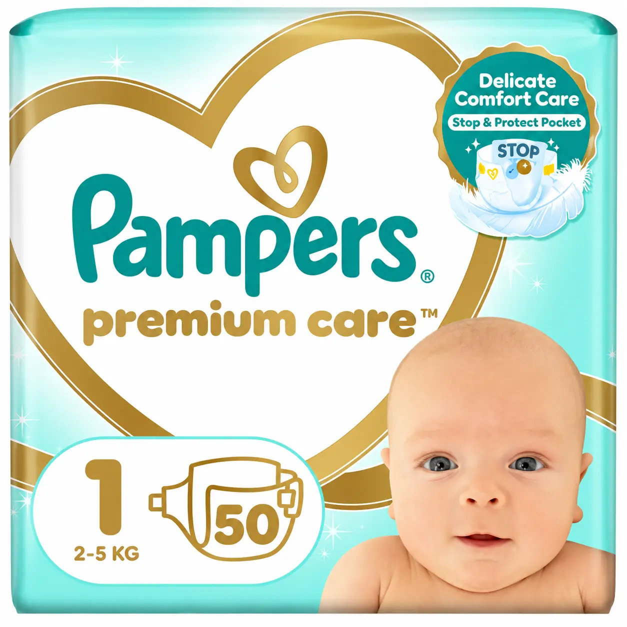 Pampers Pelene Premium Care 1, VP, 2-5 kg, 50/1