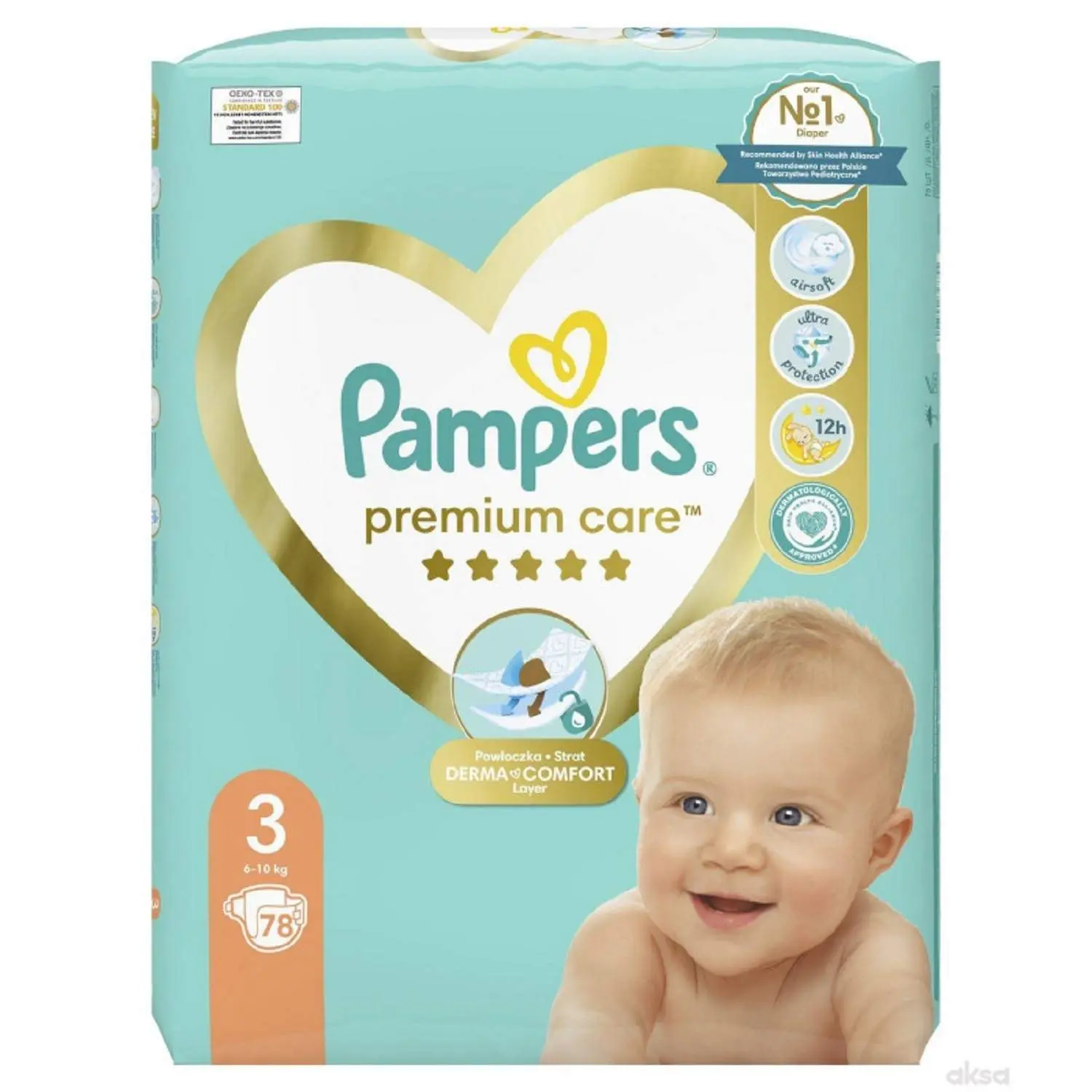 Pampers Pelene Premium Care 3, JP, 6-10 kg, 78/1