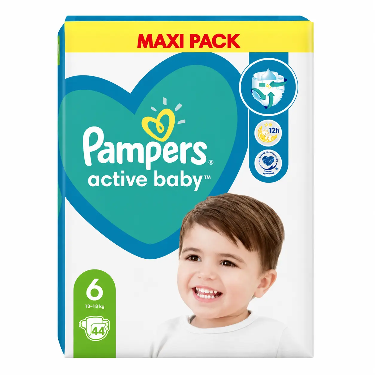 Pampers Pelene Active Baby 6, 13-18 kg, 44/1