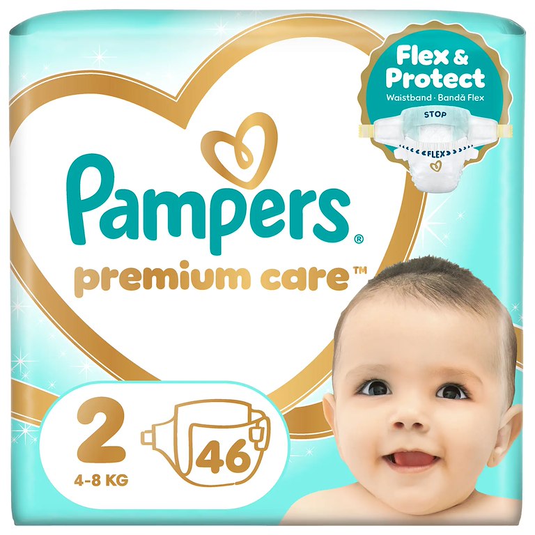 Pampers Pelene Premium Care 2, VP, 4-8 kg, 46/1