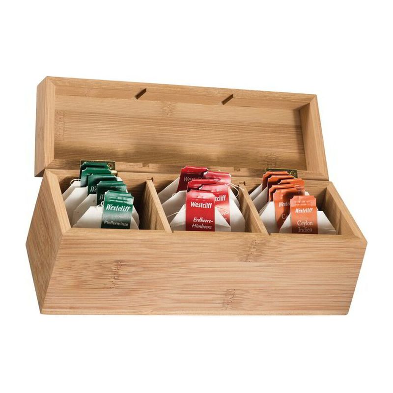 TEA
            Kutija za čaj od bambusa