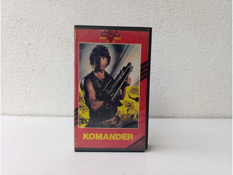KOMANDER - Commander VHS - RARE