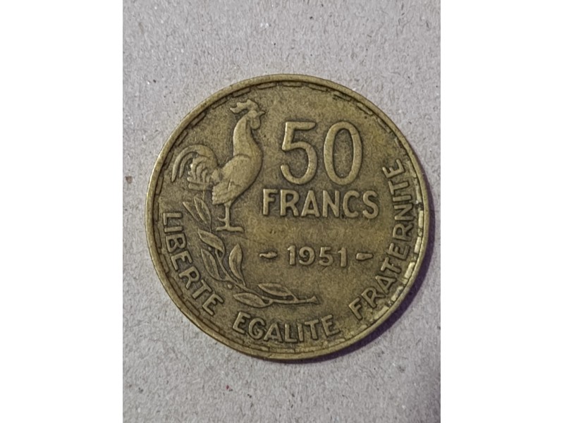 50 Franaka 1951 - Francuska