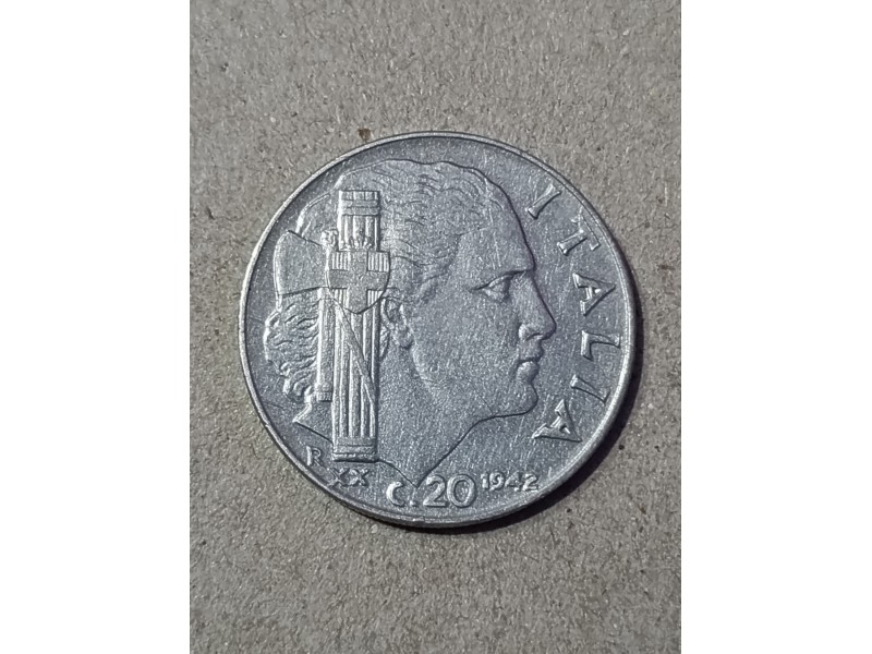 20 Centisima 1942 - Italija
