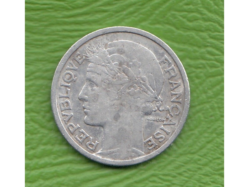 FRANCUSKA.2.FRANCS.1946.B.