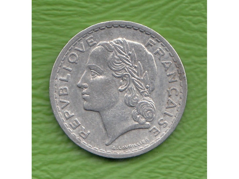 FRANCUSKA.5.FRANCS.1945.B.