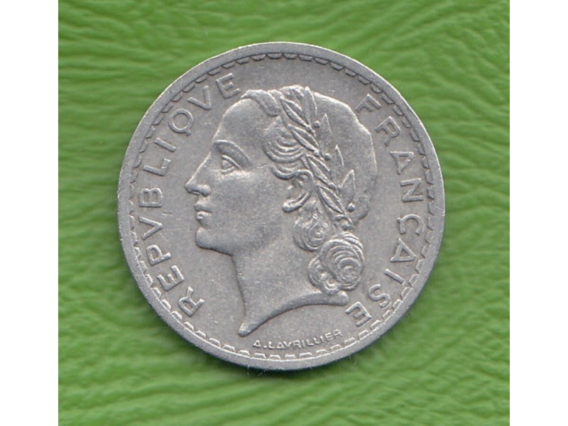 FRANCUSKA.5.FRANCS.1950.B.