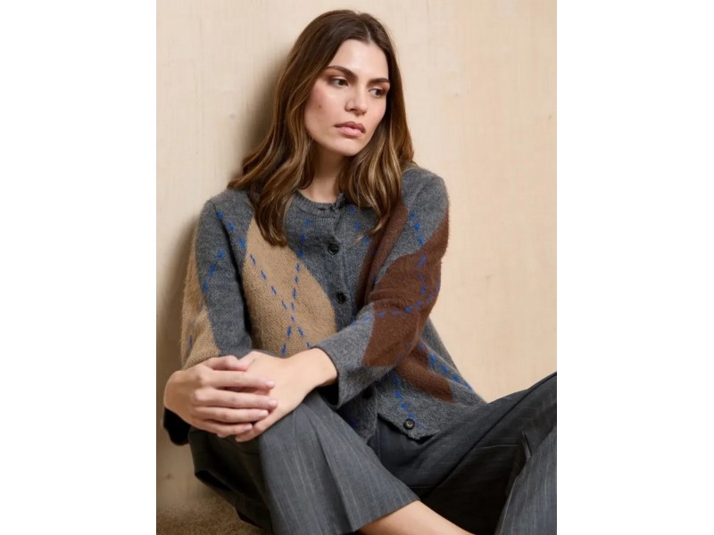 ***Gallery knit kardigan***novo***