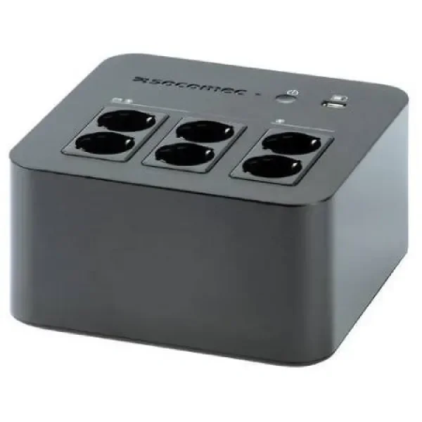 Socomec NeTYS PL UPS 800VA 480W stepwave 6 šuko utičnica USB NPL-0800-D