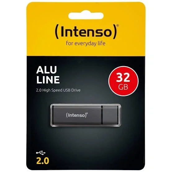 Intenso Alu Line USB fleš memorija 32GB USB 2.0 antracit 3521481