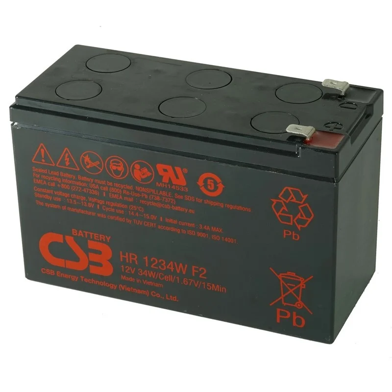 CSB HR1234W F2 baterija za UPS 12V 9Ah