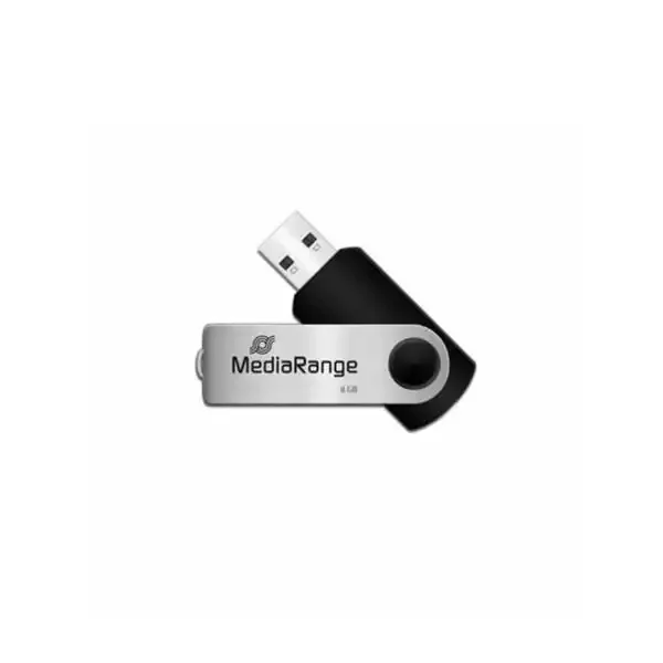 MediaRange USB fleš memorija 8GB USB 2.0 crna