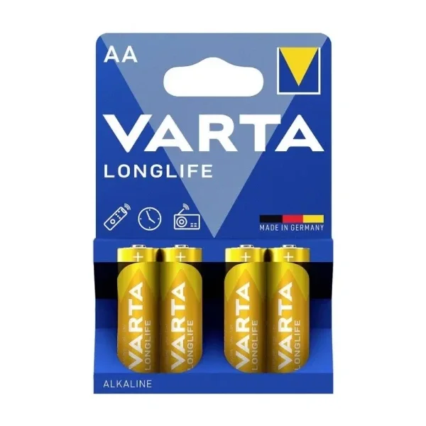 Varta Longlife LR6 AA alkalne baterije 1.5V 4 komada