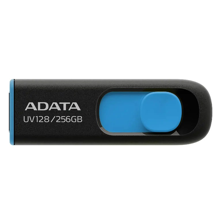 ADATA UV128 USB fleš memorija 256GB USB 3.1 crno-plava AUV128-256G-RBE