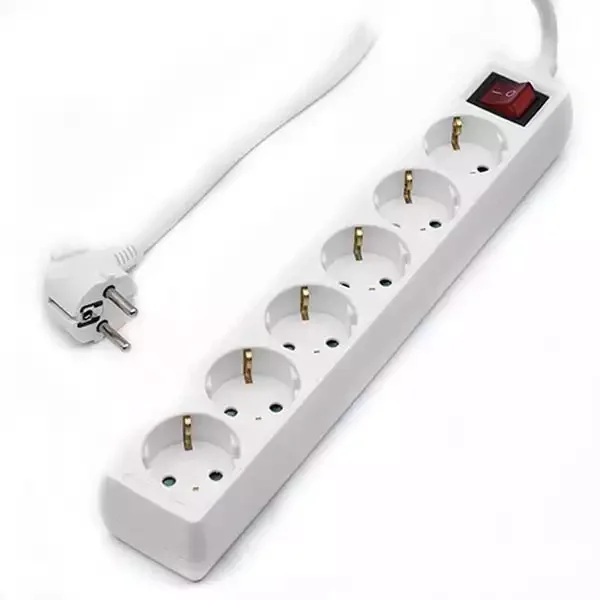 Kettz KT-PK06P produžni kabl 6 utičnica 5m sa prekidačem
