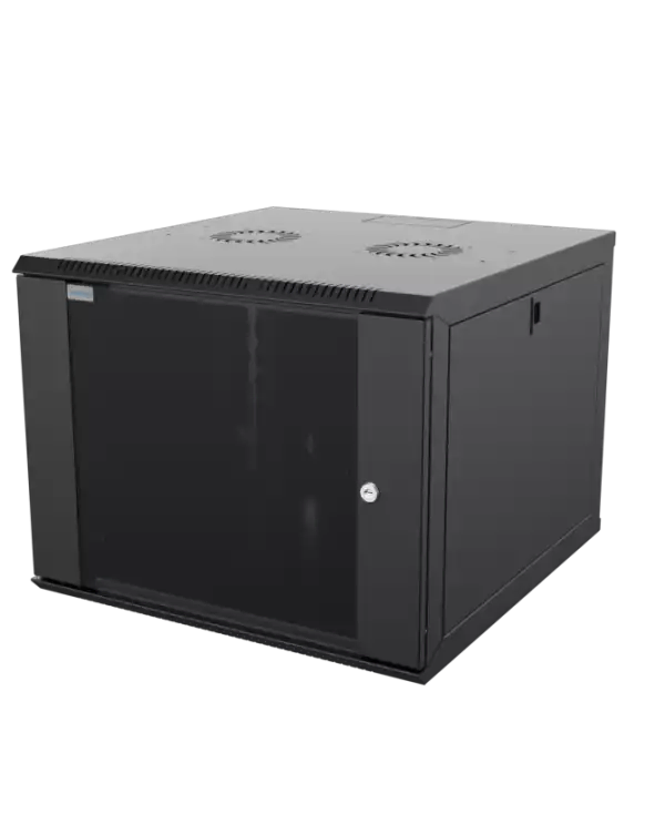 Mirsan WTC09U60MN zidni rek orman 9U, 19", 565 x 600 x 445 mm, crni