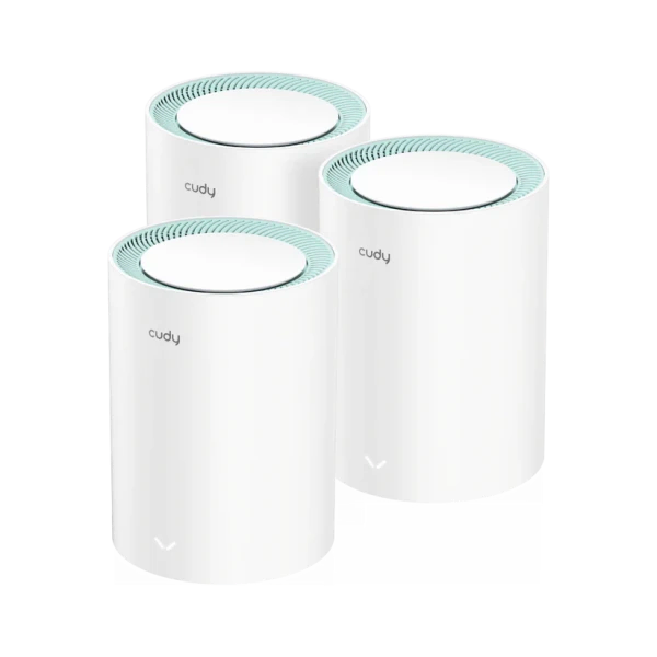 Cudy M1500 Wi-Fi 6 mesh sistem AX1500 gigabitni 3 komada