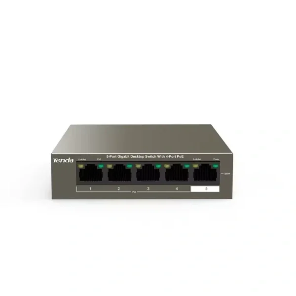 Tenda TEG1105P-4 gigabitni PoE svič 802.3af/at