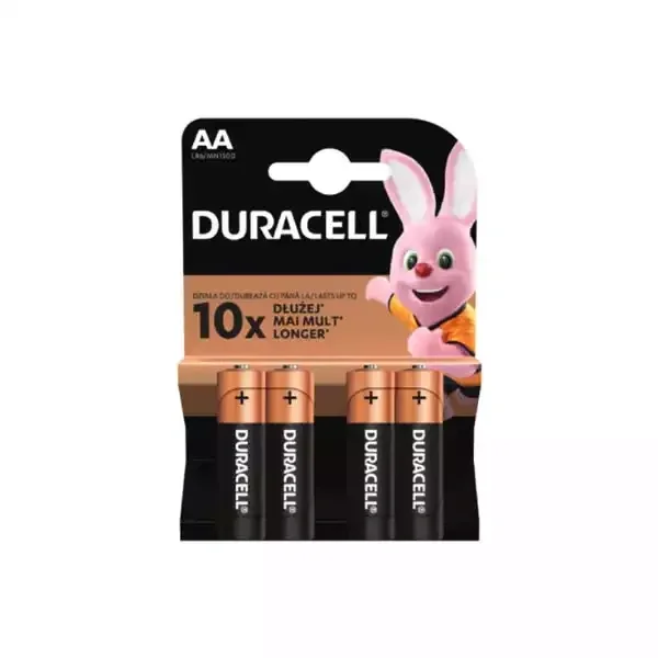 Duracell Basic LR6 AA alkalna baterija 4 komada