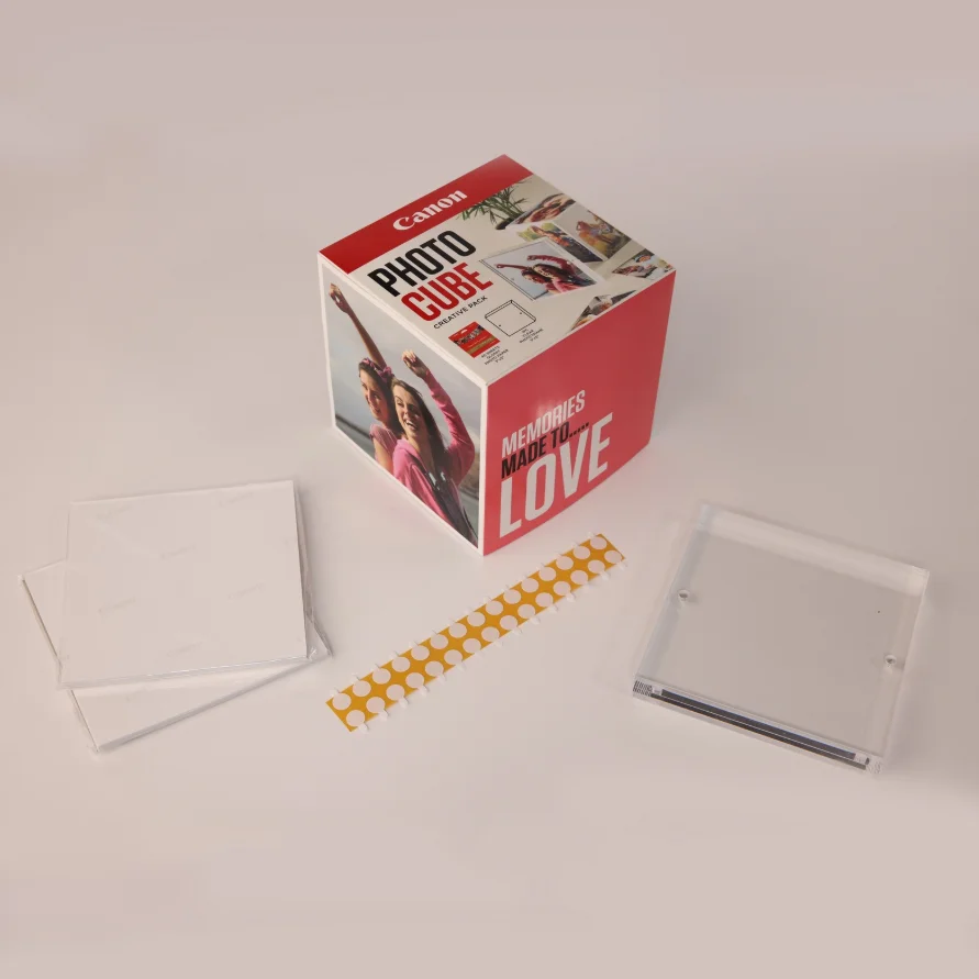 Canon Photo Cube Pink PP-201 foto papir 13x13 cm 40 listova 2311B075AA